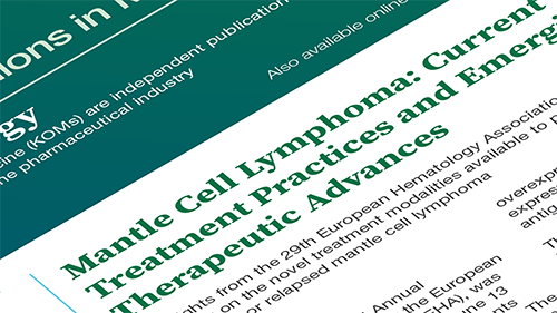 Mantle Cell Lymphoma - Current Treatment Practices and Emerging ...